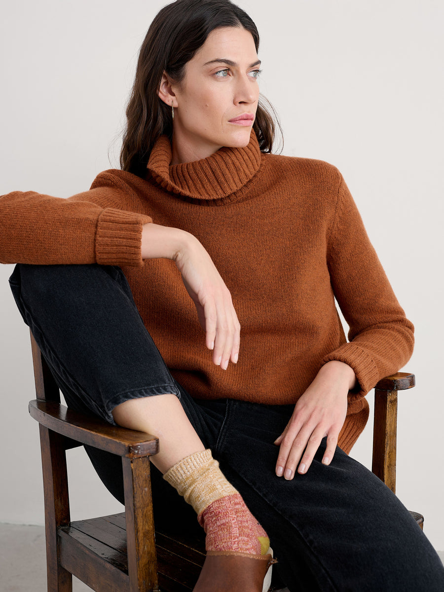 Braque Jumper in Rusted– Dalcheri