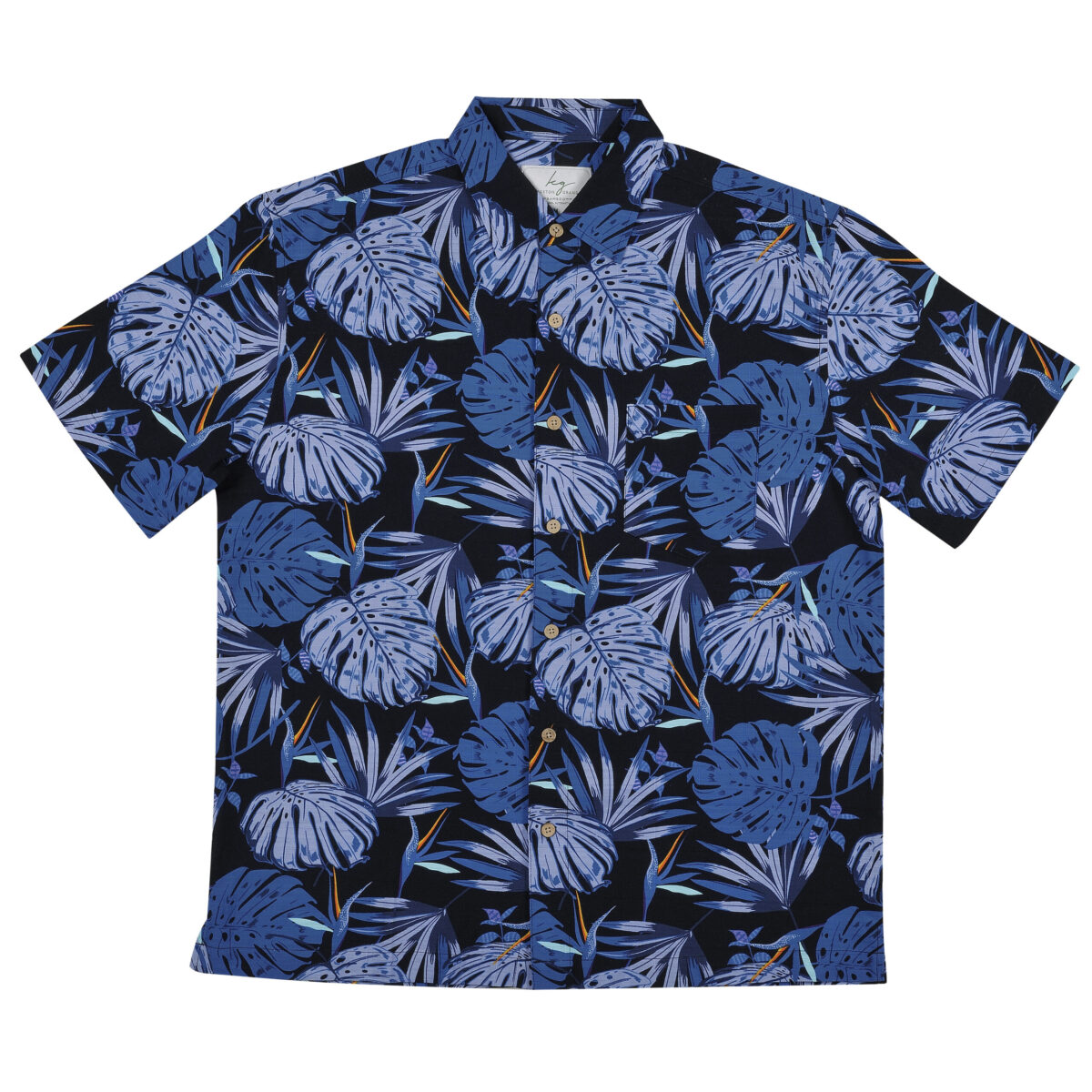 Men's Short Sleeve Shirt - Midnight Palms– Dalcheri