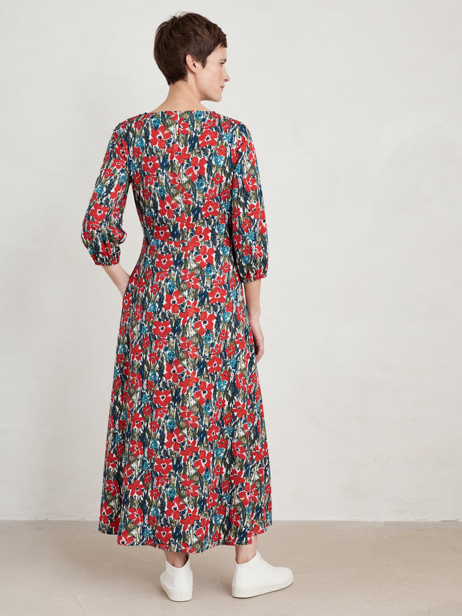Pellar Dress in Marsh Marigold Chalk– Dalcheri